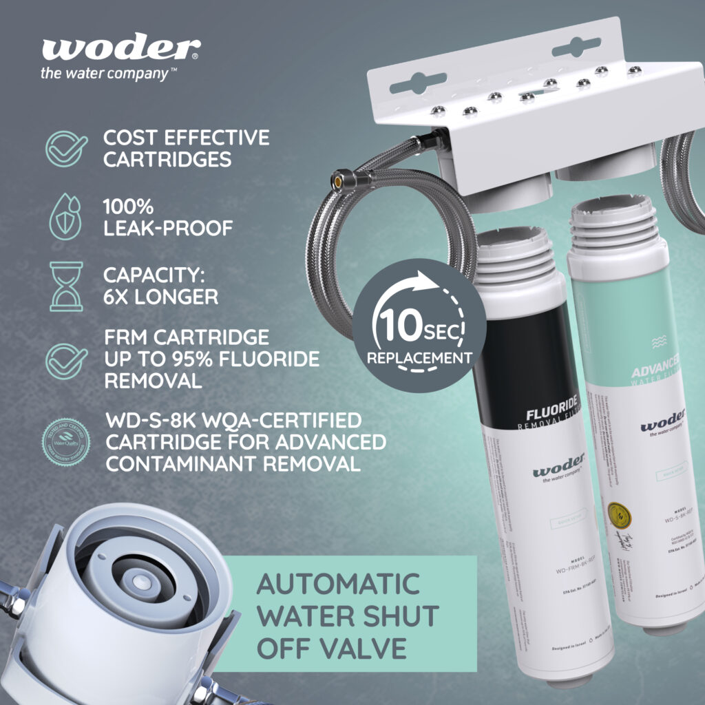 Woder Fluoride Removal System 8K - Woder