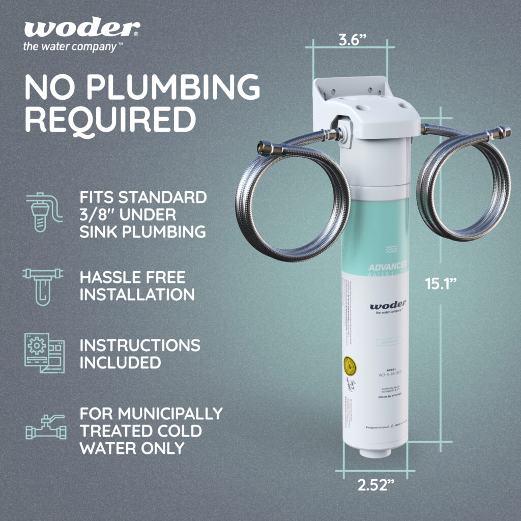 Woder WD-S-8K-ADV-DC Advanced Water Filtration System